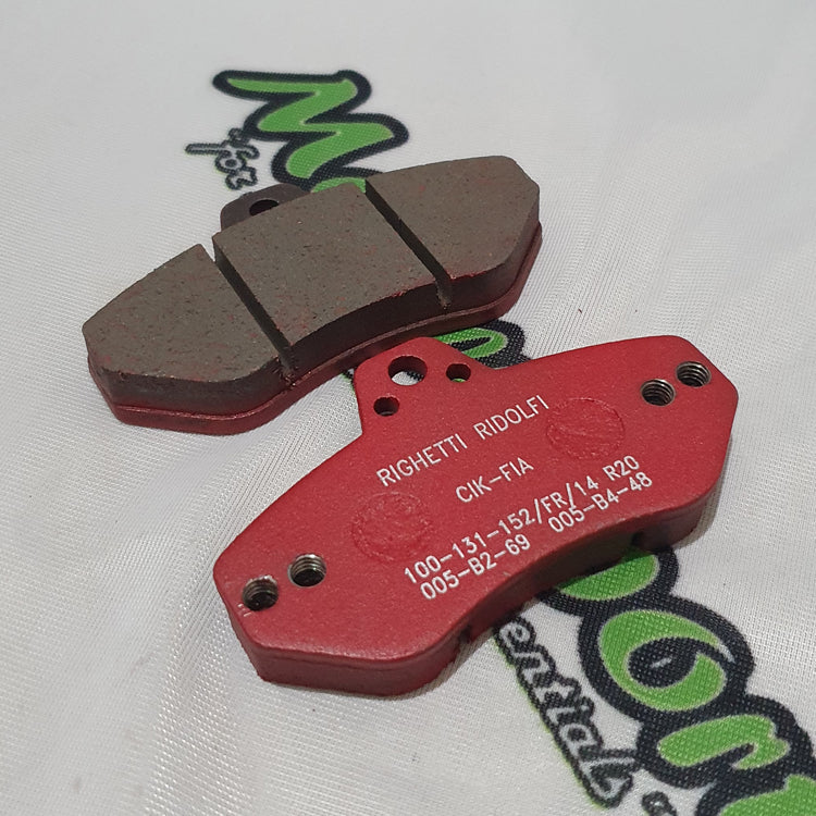 Rear Brake Pads - Righetti Ridolfi 220 RED – MowerSport
